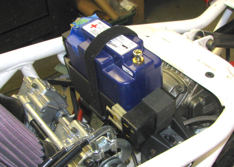 Battery box for use with pod filters. | Ducati.ms - The Ultimate Ducati ...